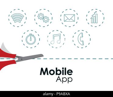 Email and gears symbols Stock Vector Image & Art - Alamy