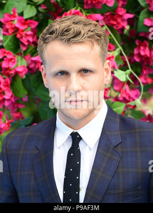 Josh Dylan attending the premiere of Mamma Mia! Here We Go Again held ...