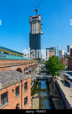 Rochdale Canal, Whitworth Street, Manchester, UK Stock Photo - Alamy