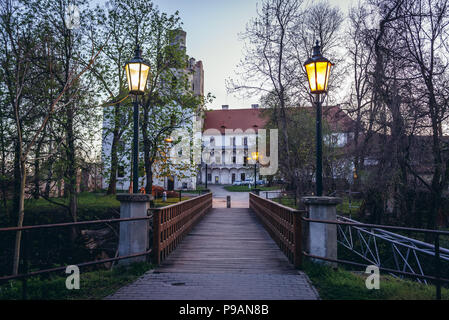 Castle in Breclav city in Czech Republic Stock Photo - Alamy