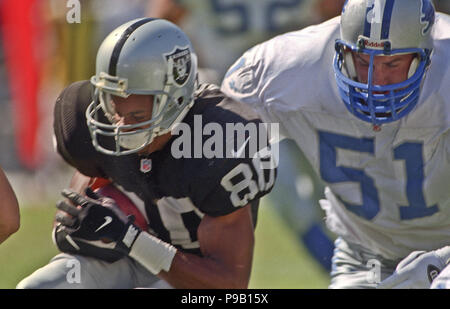 Detroit Lions wide receiver Tom Kennedy (85) warms up against the Green ...