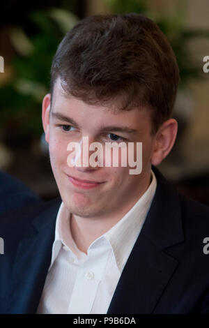 Chess Grand Master Jan-Krzysztof DUDA, Poland, POL, Portrait, Portrait ...