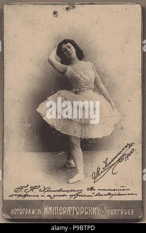 Portrait of the Prima ballerina Mathilde Kschessinska (1872-1971 ...