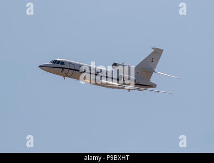French Naval Dassault Falcon 50M maritime patrol aircraft at the annual ...