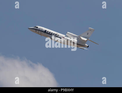 Dassault Falcon 50M maritime patrol jet plane of the French Navy in ...
