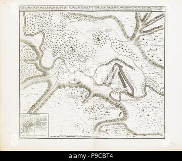 Map of the fortress of Bender. Museum: PRIVATE COLLECTION Stock Photo ...