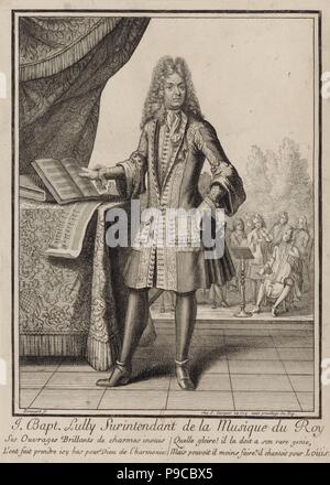 Jean Baptiste de Lully, portrait. Italian-French composer, 1632-1687 ...