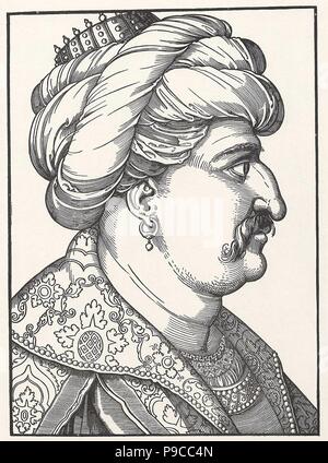 Portrait of Sultan Suleiman I the Magnificent. Museum: PRIVATE ...