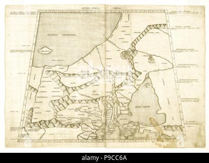 Map of Muscovy. Museum: PRIVATE COLLECTION Stock Photo - Alamy