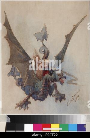 Chernomor. Costume design for the opera Ruslan and Lyudmila by M ...