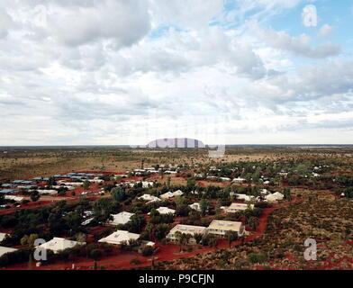 Yulara, Australia - Jun 11, 2018. The scenery landscape of Uluru (Ayers ...