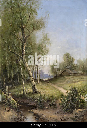 Rosen Karl Ioganovich - Summer Landscape - Russian School - 19th ...