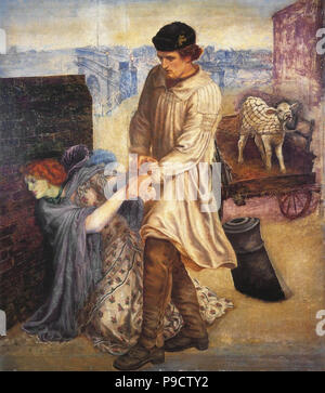 'Found' is a painting by Dante Gabriel Rossetti, depicting a dramatic ...
