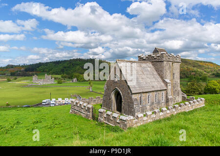 Anchorite's Church, hermit's cell, Fore, County Westmeath, Ireland ...