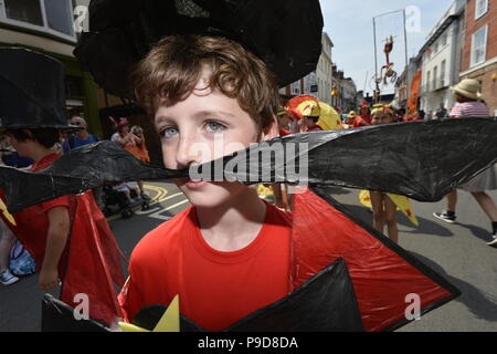 Moving On parade (PATINA) Lewes the annual event marking the transition ...