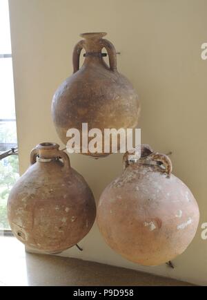 Amphorae from the 2nd century AD Roman period Bodrum Castle Turkey ...