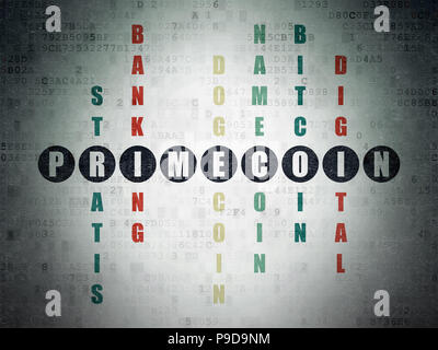 Cryptocurrency concept: Painted black word Litecoin Security on Digital ...