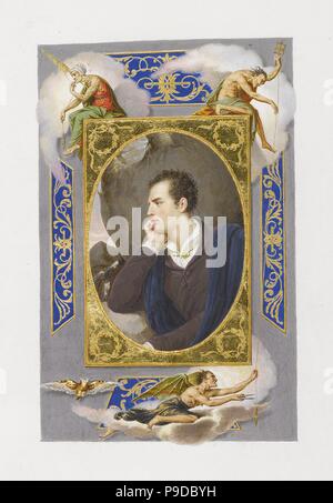 Lord George Noel Byron (1788-1824). Museum: Museu do Caramulo. Author ...