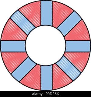 pool float icon over white background, vector illustration Stock Vector ...