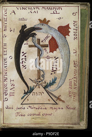 vintage magic incantations and artwork Stock Photo - Alamy