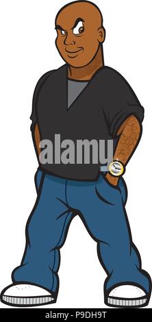 rapper vector illustration Stock Vector Image & Art - Alamy