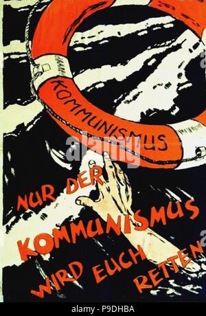 Communist Election Poster (KPD). Museum: PRIVATE COLLECTION Stock Photo ...