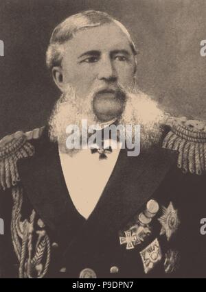 Portrait of the Admiral Grigory Ivanovich Butakov (1820-1882). Museum ...