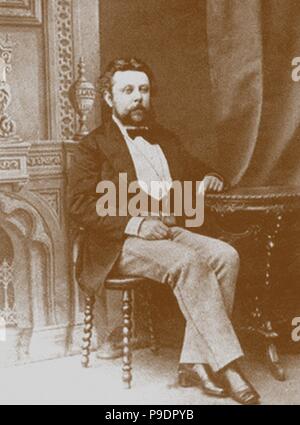 Modest Mussorgsky. Museum: PRIVATE COLLECTION Stock Photo - Alamy