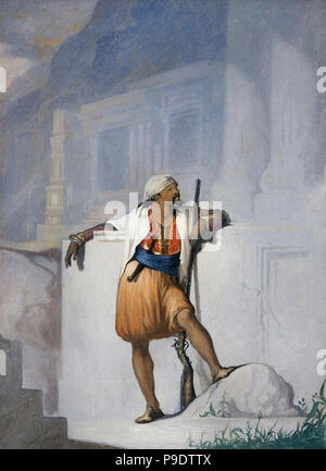William Rimmer - The Sentry Stock Photo - Alamy