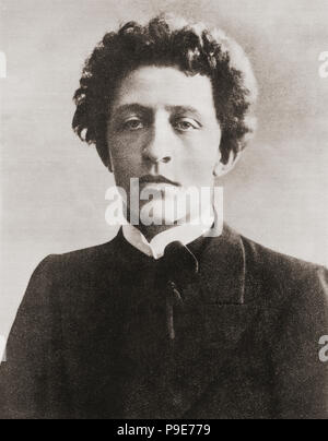 Portrait of the Poet Alexander Blok (1880-1921). Museum: State Museum ...