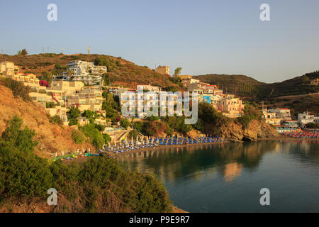 Panorama Bali, Crete, Greece early on a Sunny morning Stock Photo - Alamy
