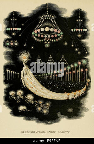 vintage comet illustrations Stock Photo - Alamy