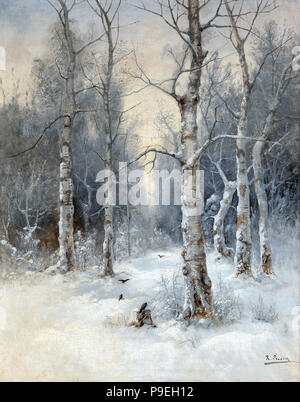 Rosen Karl Ioganovich - Winter Landscape 2 Stock Photo - Alamy