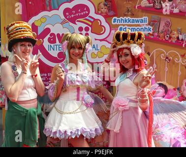 Hyper Japan 15 July 2018 AT OLYMPIA LONDON Stock Photo - Alamy