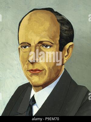 Bela Bartok (1881-1945) Hungarian composer and pianist Stock Photo - Alamy