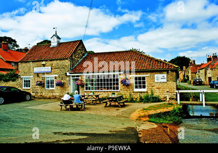 Rolling Pin cafe and bakery, Hovingham, North Yorkshire, England Stock ...