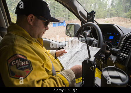 Map of Mariposa in California Stock Photo - Alamy