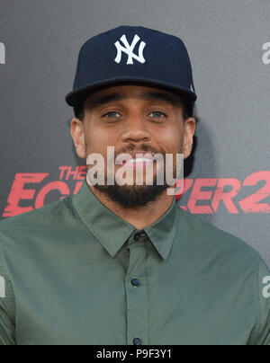 Michael Ealy arrives at "The Equalizer 2" Los Angeles Premiere held at ...