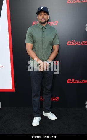 Michael Ealy arrives at "The Equalizer 2" Los Angeles Premiere held at ...