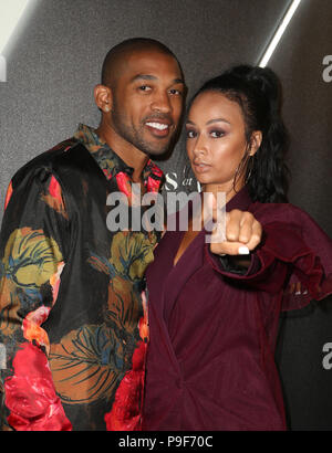(L-R) Orlando Scandrick and Draya Michele at The 2018 ESPYS held at the ...
