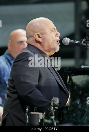 Billy Joel Performing at Manchester Old Trafford Featuring: Billy Joel ...