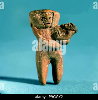 Pre-Columbian art. Valdivia culture. Ecuador. 3500 BC-1800 BC. Venus ...