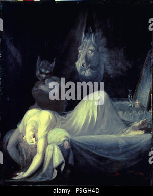 Füssli - The Nightmare Stock Photo - Alamy