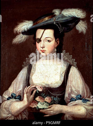 'Ana de Mendoza, Princess of Eboli', 16th century. Author: Sanchez Coello, Alonso. Location ...
