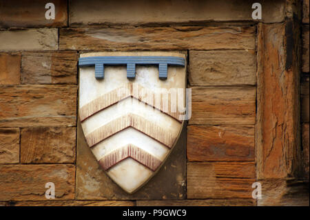 Coat of arms of a Bishop of Durham, Durham City, County Durham, England ...