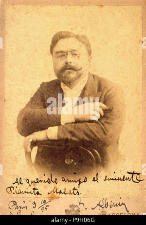 Isaac Albéniz, Spanish composer, 1860 - 1909 Stock Photo - Alamy