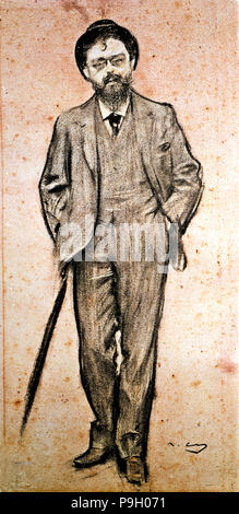 Isaac Albéniz, Spanish composer, 1860 - 1909 Stock Photo - Alamy