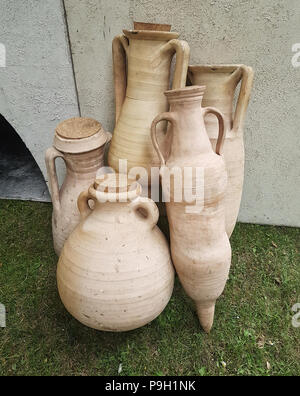 Ancient Roman amphora of different types Stock Photo - Alamy