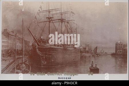 The Australian prison hulk Success. Prison hulks were decommissioned ...