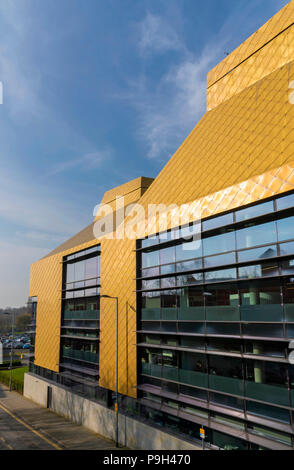 The Hive, Worcester city centre, UK - the first fully integrated public ...